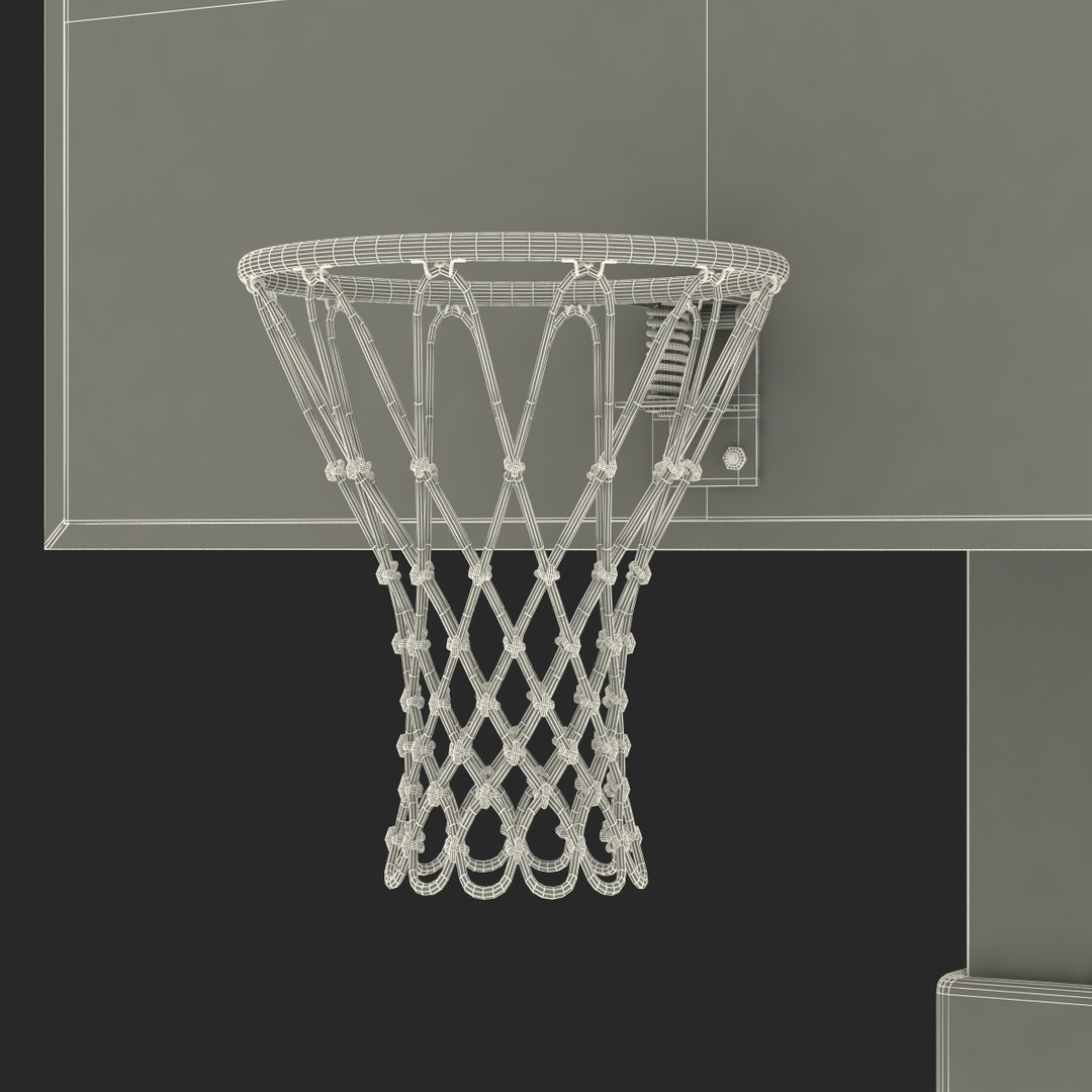 basketball hoop 3 generic 3d model