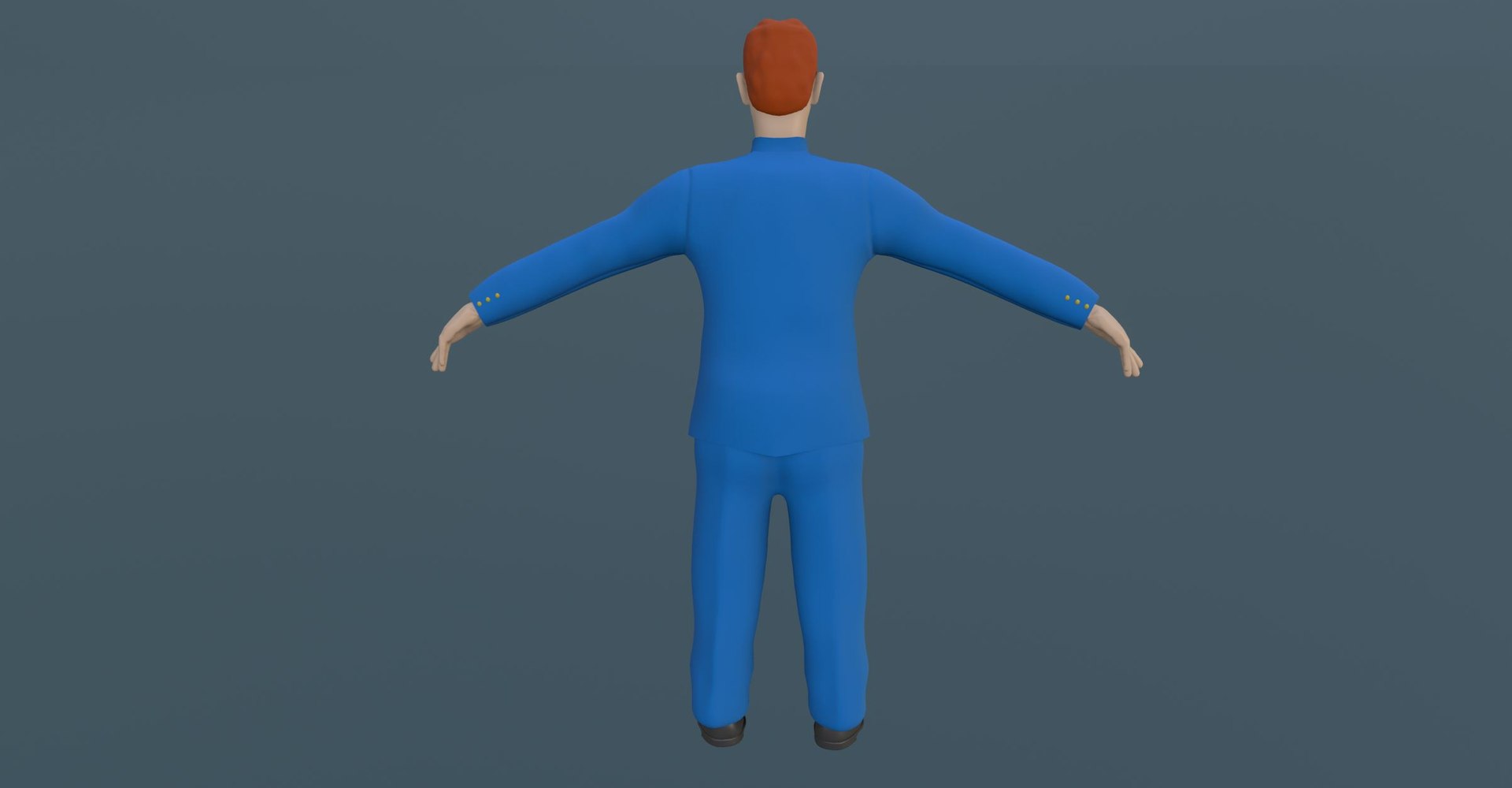 Kuwabara YuYu Hakusho Rigged 3D Model model - TurboSquid 2106388