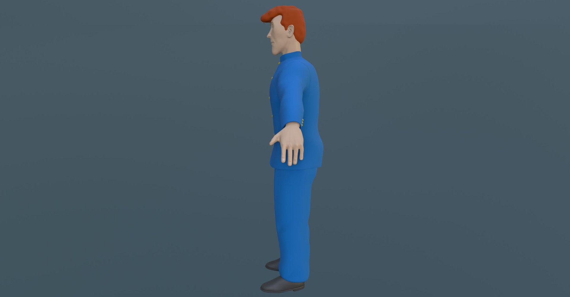 Kuwabara YuYu Hakusho Rigged 3D Model model - TurboSquid 2106388