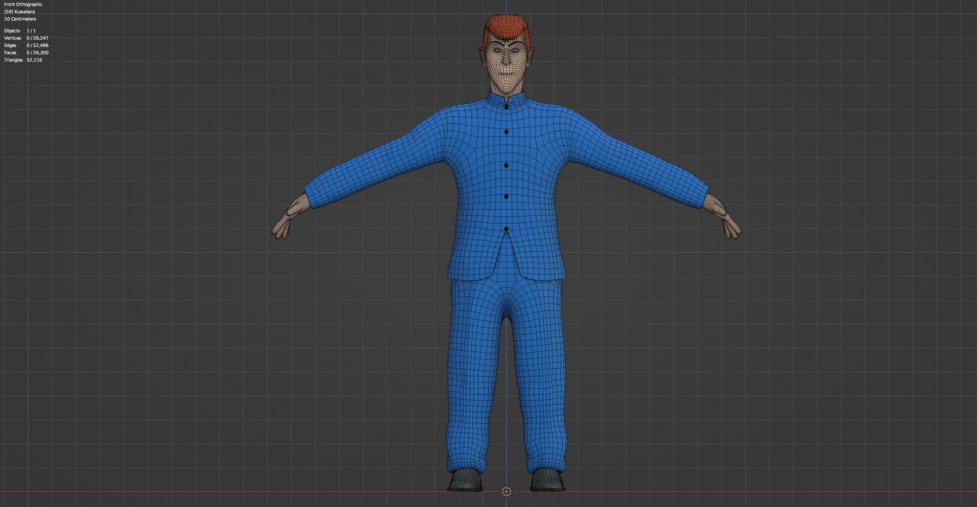 Kuwabara YuYu Hakusho Rigged 3D Model model - TurboSquid 2106388