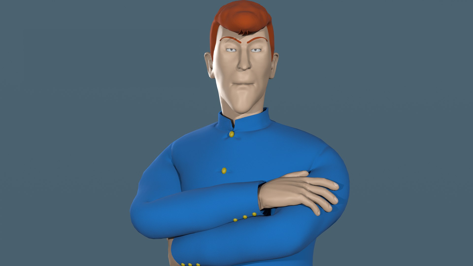 Kuwabara YuYu Hakusho Rigged 3D Model model - TurboSquid 2106388