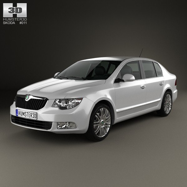Skoda Superb 3D Models for Download | TurboSquid