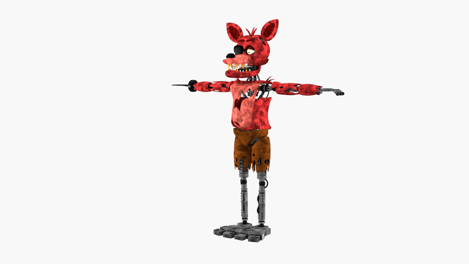 3D Foxy Model - TurboSquid 2330877