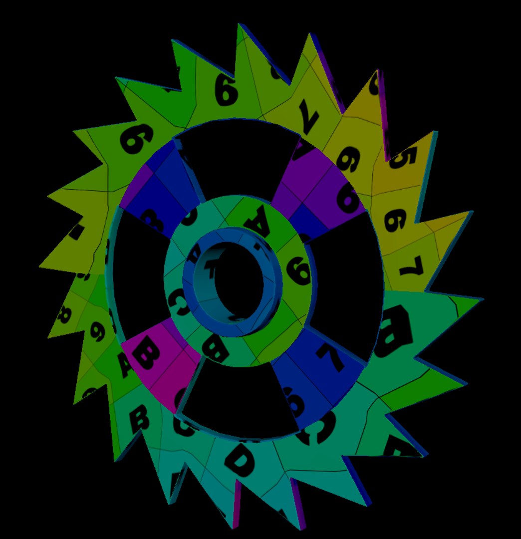 Saw Tooth Gear Cog 3D - TurboSquid 1525937