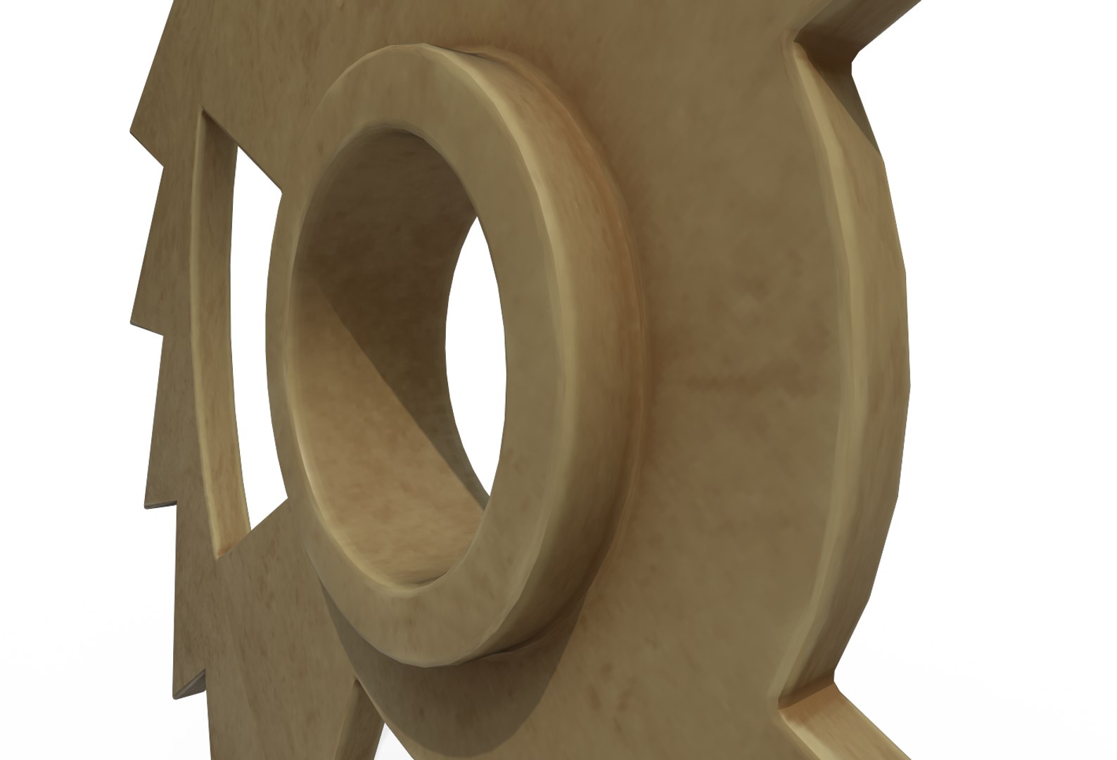 Saw Tooth Gear Cog 3D - TurboSquid 1525937