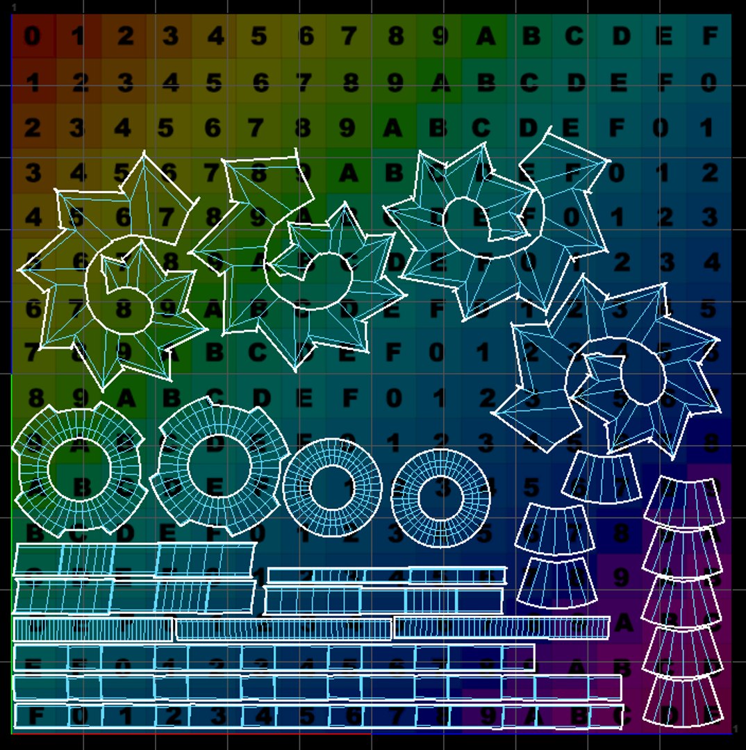 Saw Tooth Gear Cog 3D - TurboSquid 1525937