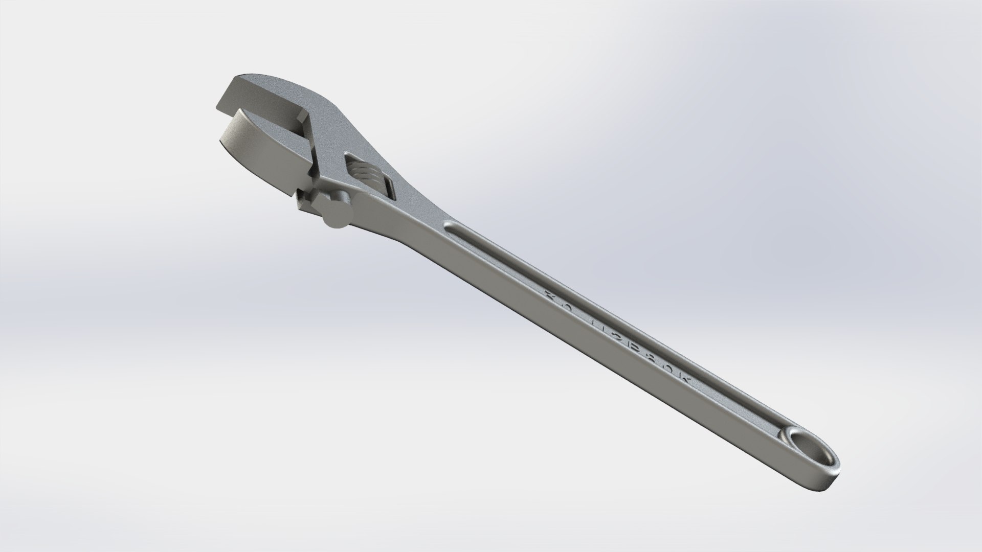 Adjustable Spanner 3D Model - TurboSquid 2182653
