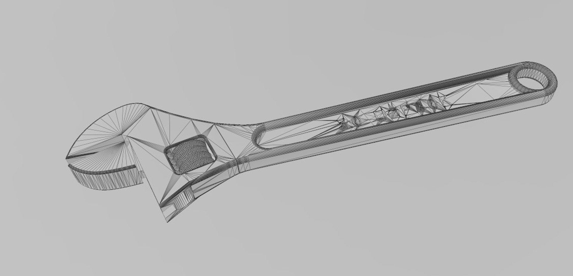 Adjustable Spanner 3D Model - TurboSquid 2182653