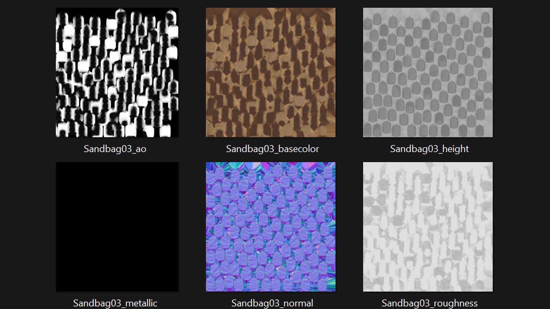 3D Sand Bag Wall 03 - TurboSquid 2341508