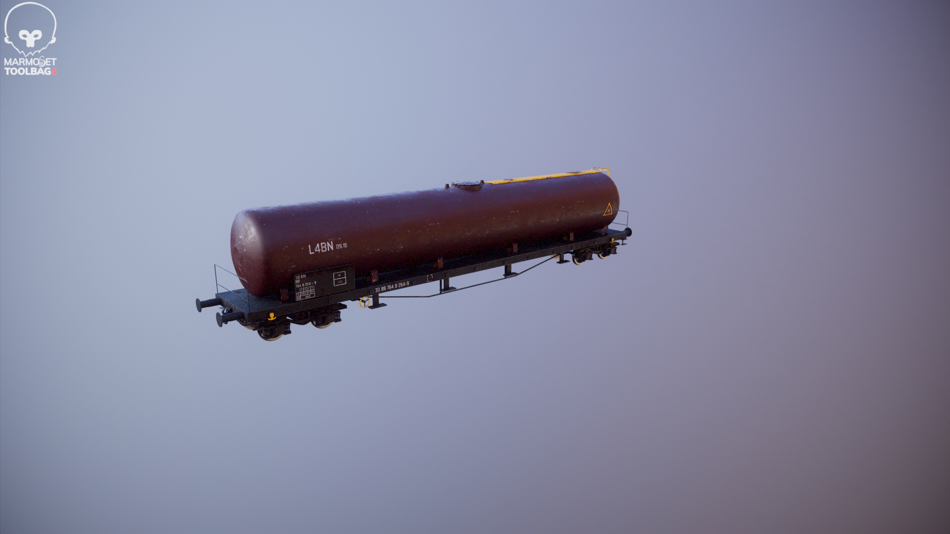 Used Nad Rusted Tanker Railcar 3D Model - TurboSquid 2246962