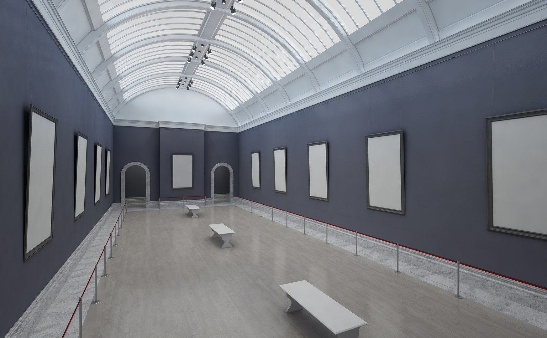 3D Art Gallery 2 Model - TurboSquid 2337897