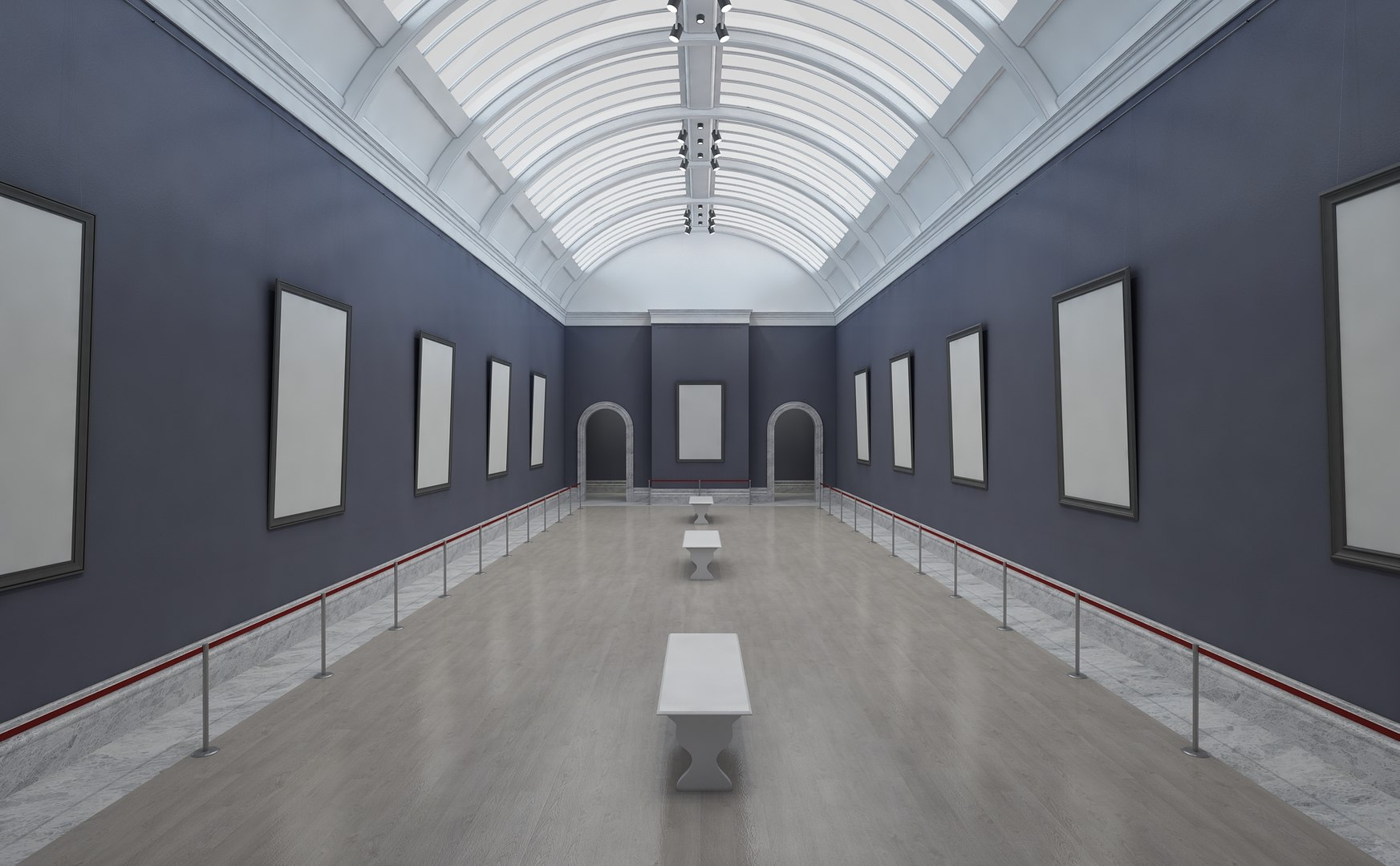 3D Art Gallery 2 Model - TurboSquid 2337897