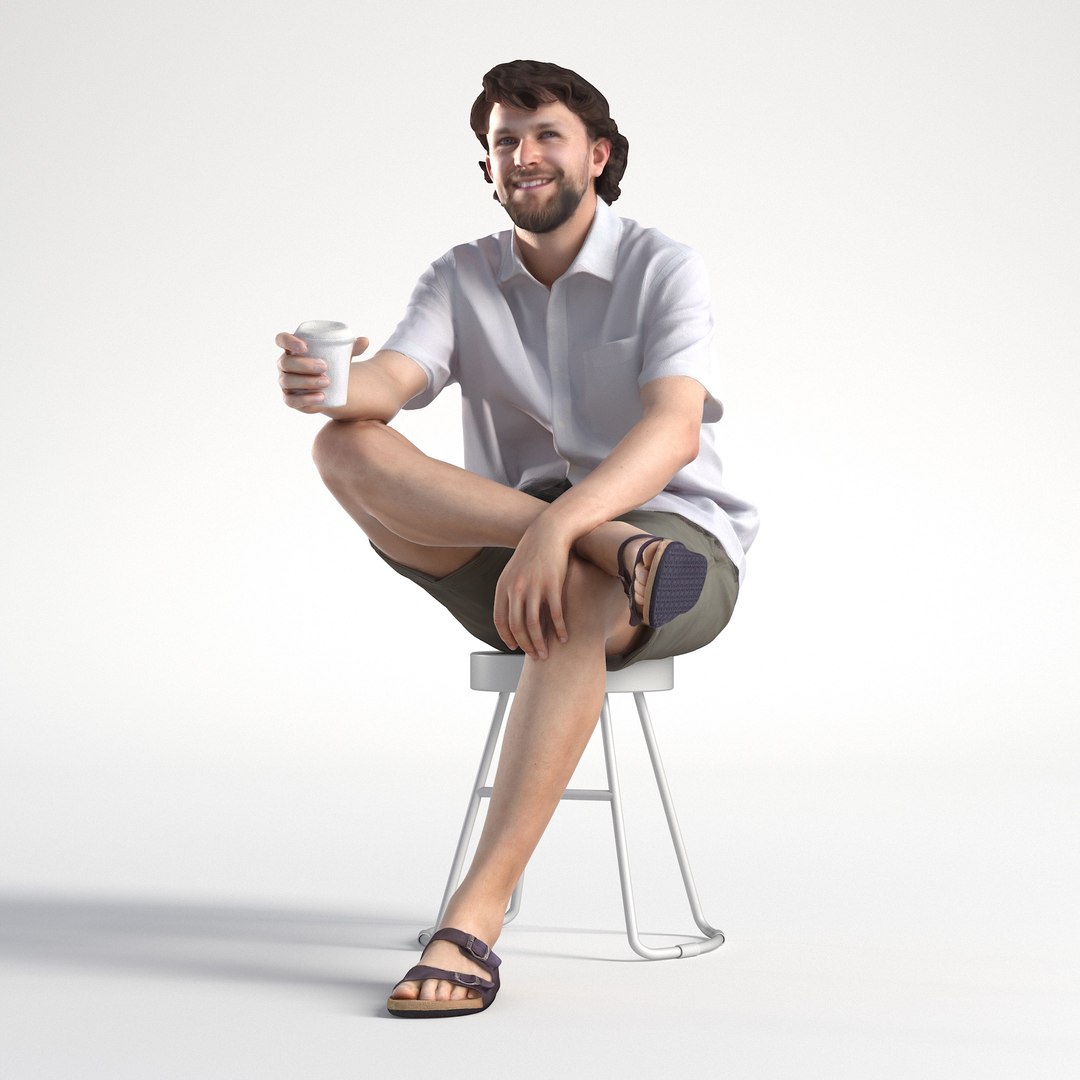 3D people character model - TurboSquid 1694127
