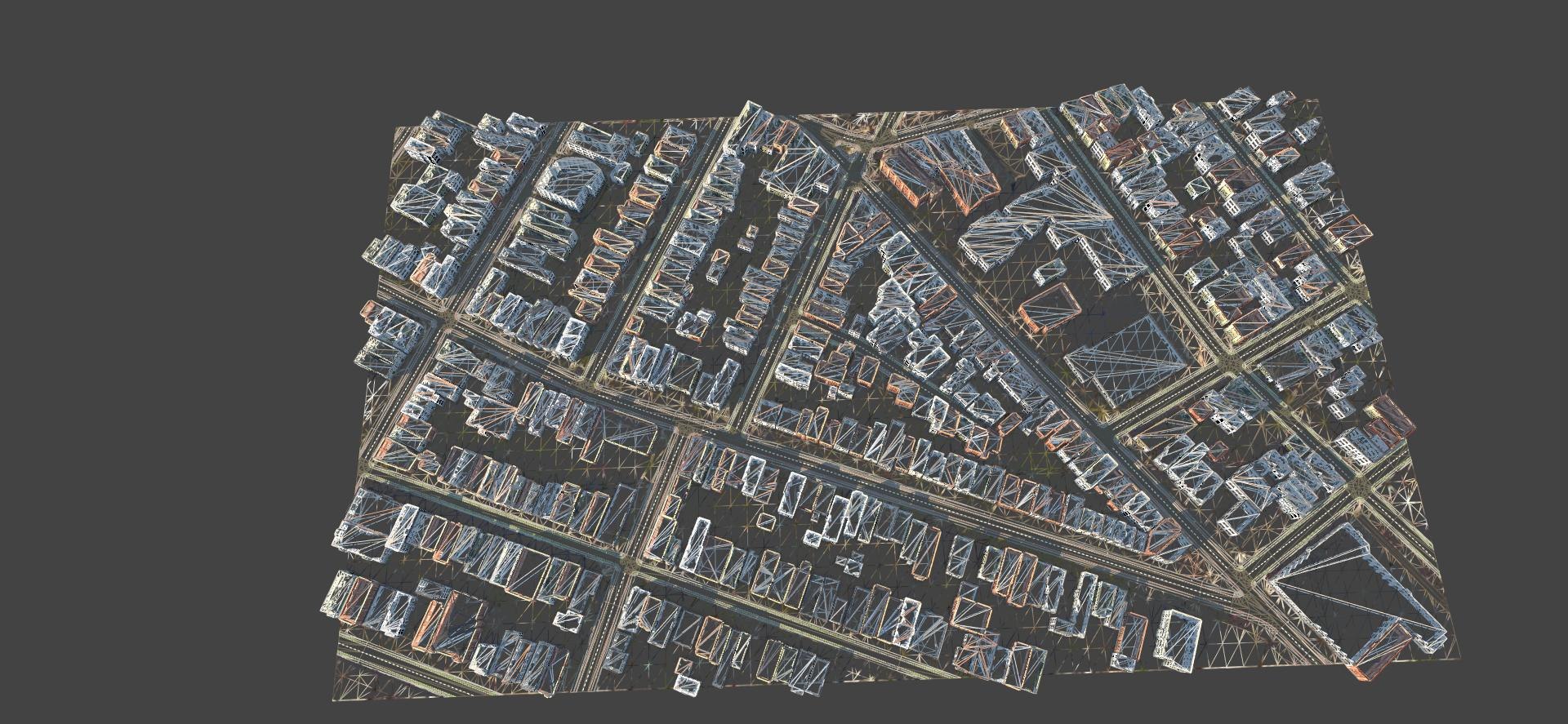 3D 3D Lifesize Textured City Model Vol 1 Model - TurboSquid 1974895