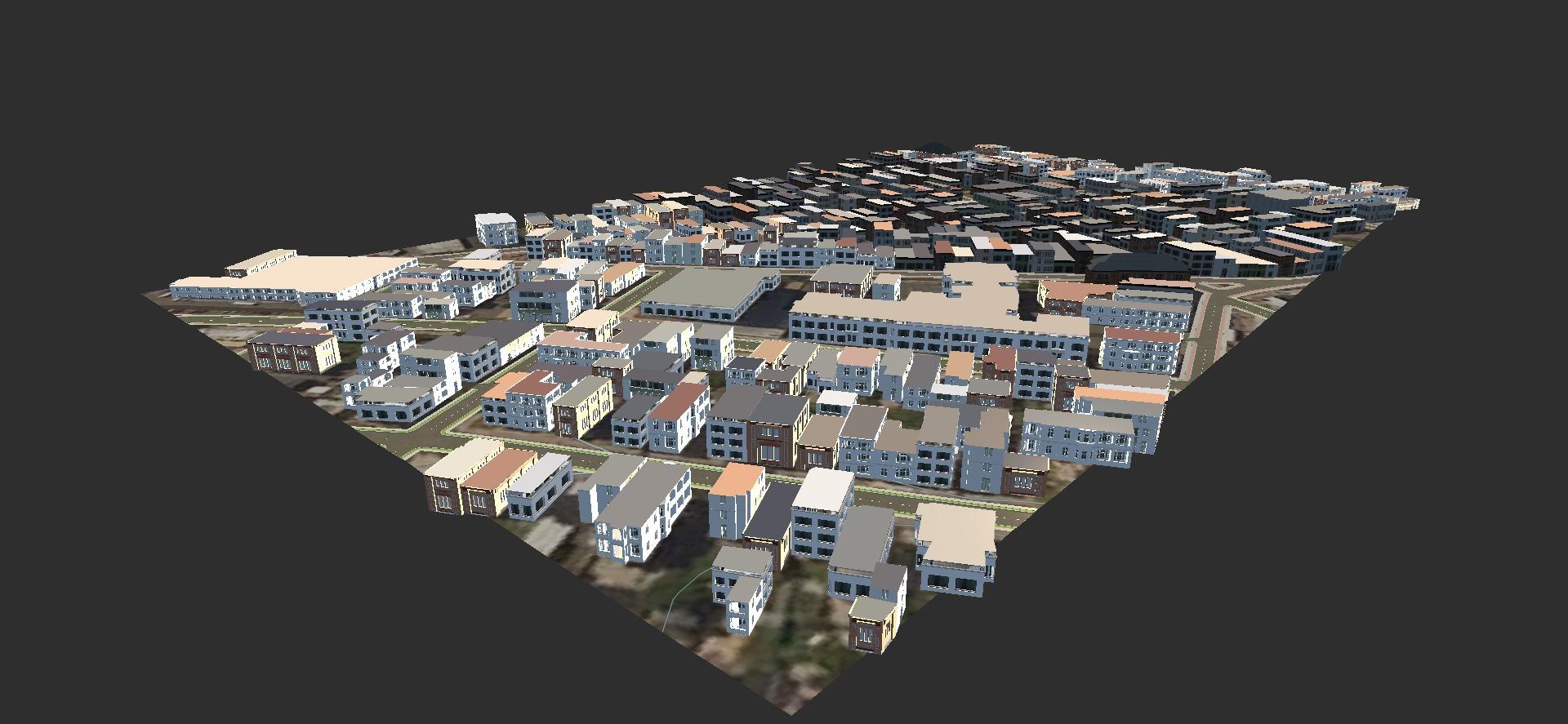 3D 3D Lifesize Textured City Model Vol 1 Model - TurboSquid 1974895