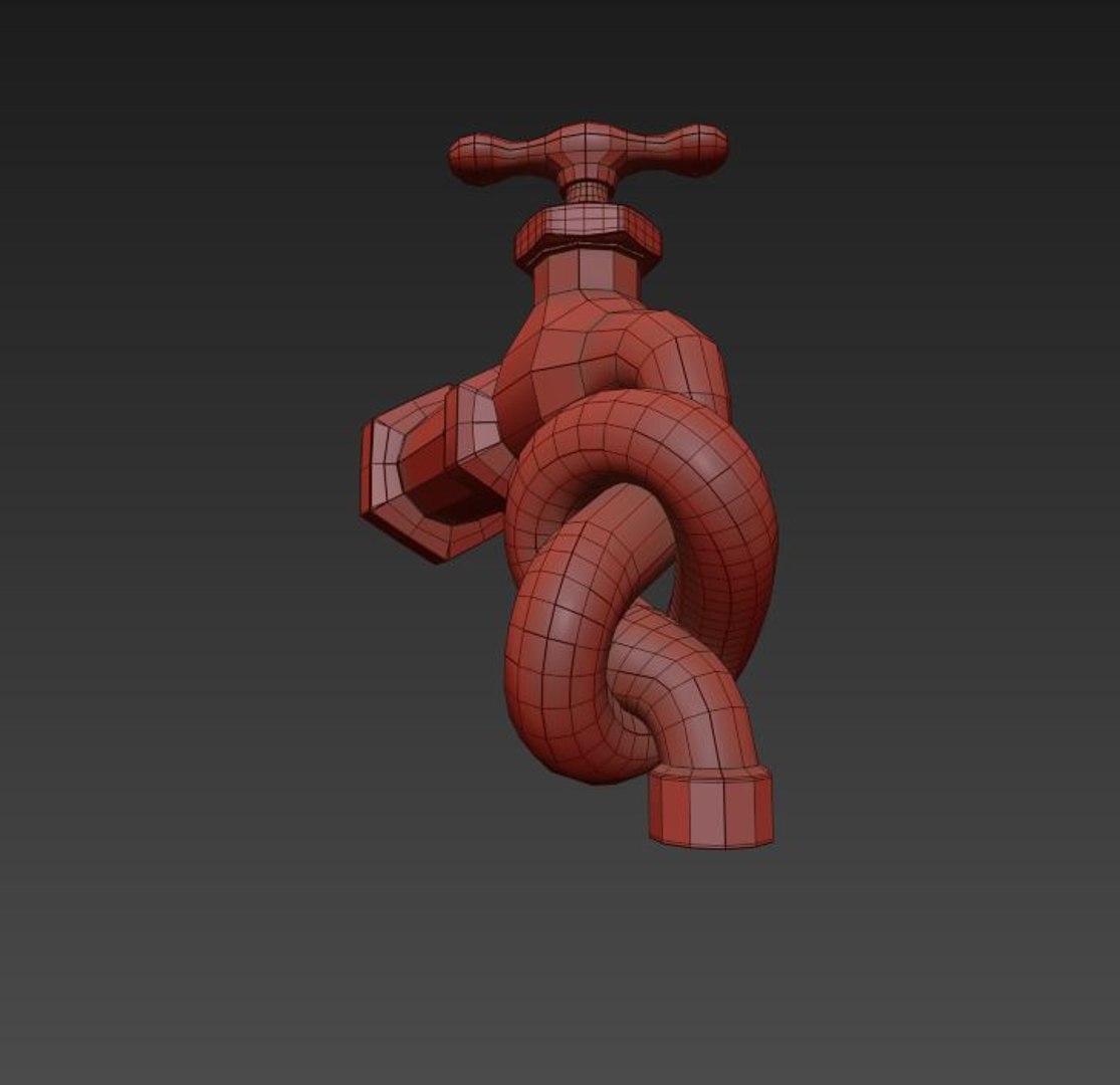 Water Tap 3ds
