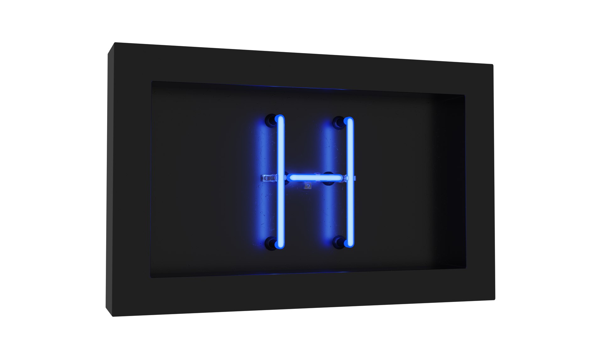 Neon H 3D Model - TurboSquid 1913898
