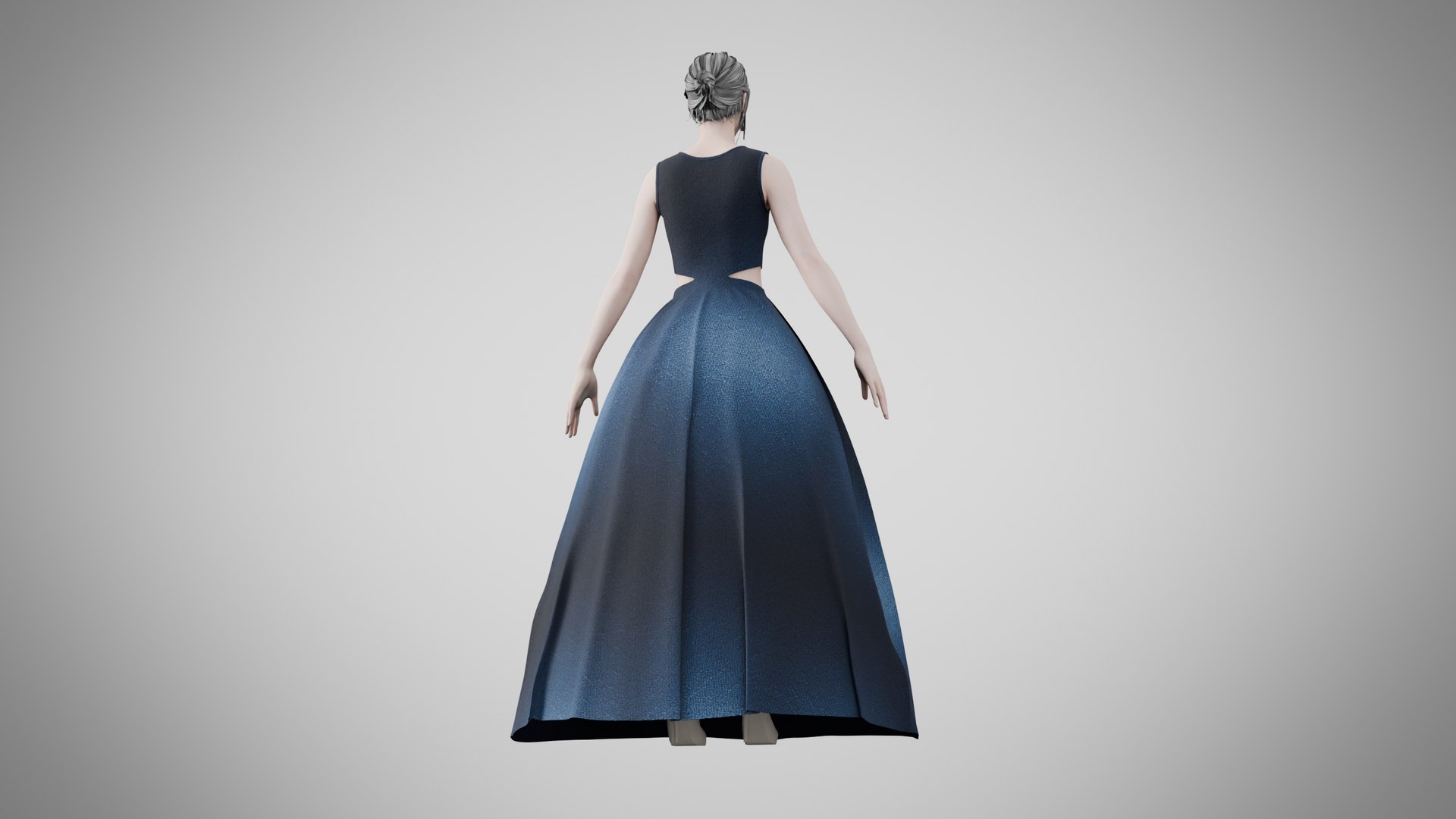 Dress 32 Digital Horizon Weave V3 3D Model - TurboSquid 2498158