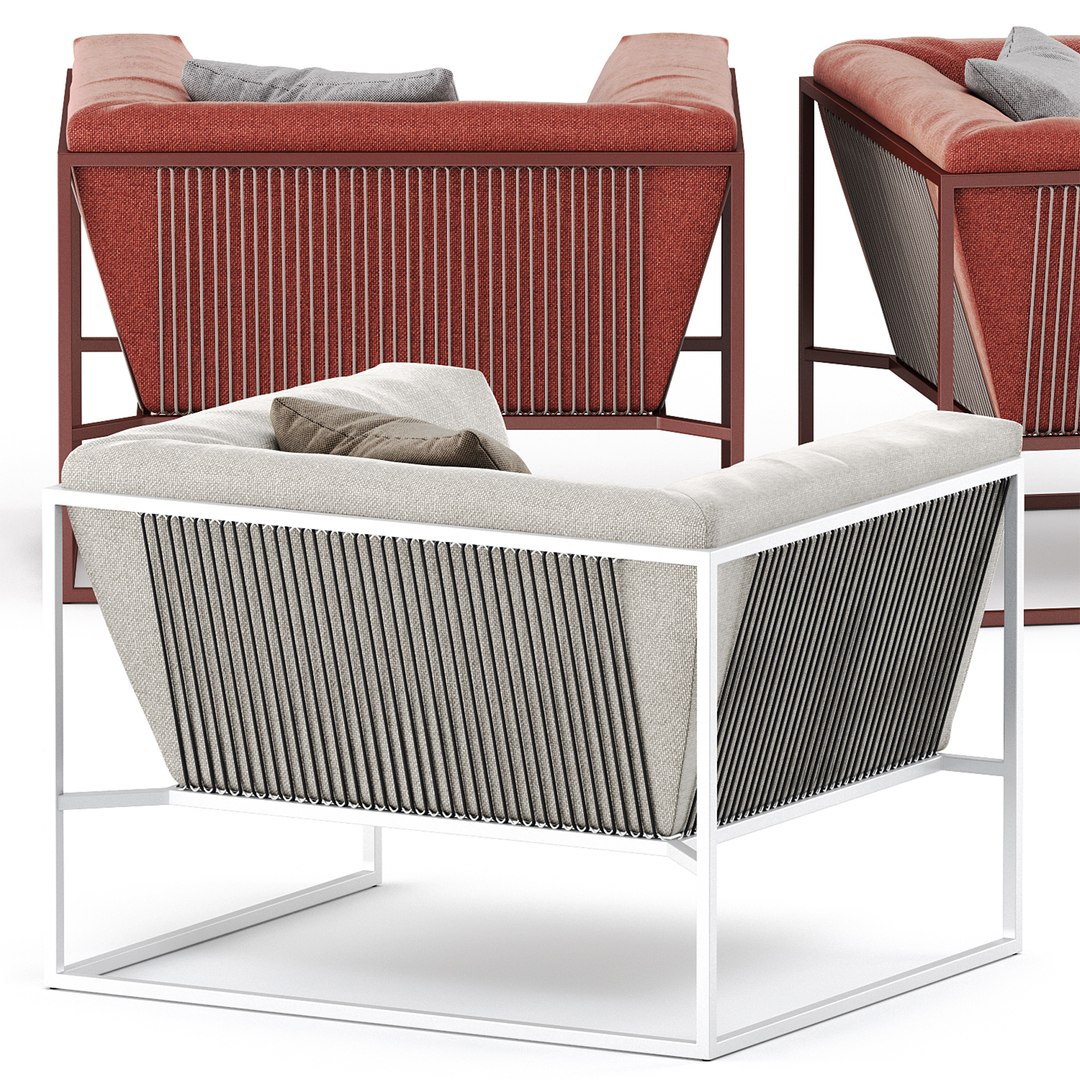 3D arpa armchair model - TurboSquid 1686033