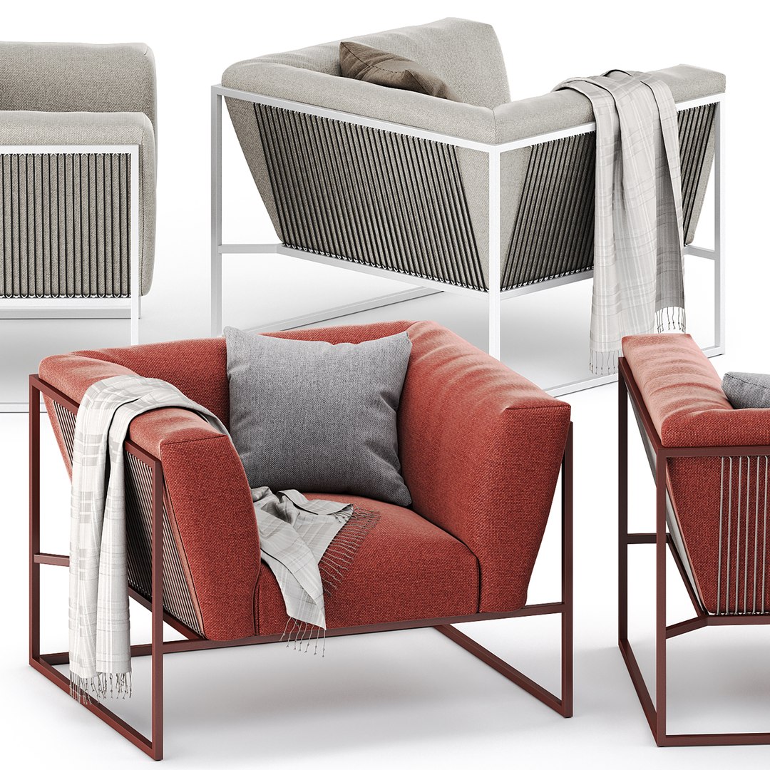 3D arpa armchair model - TurboSquid 1686033