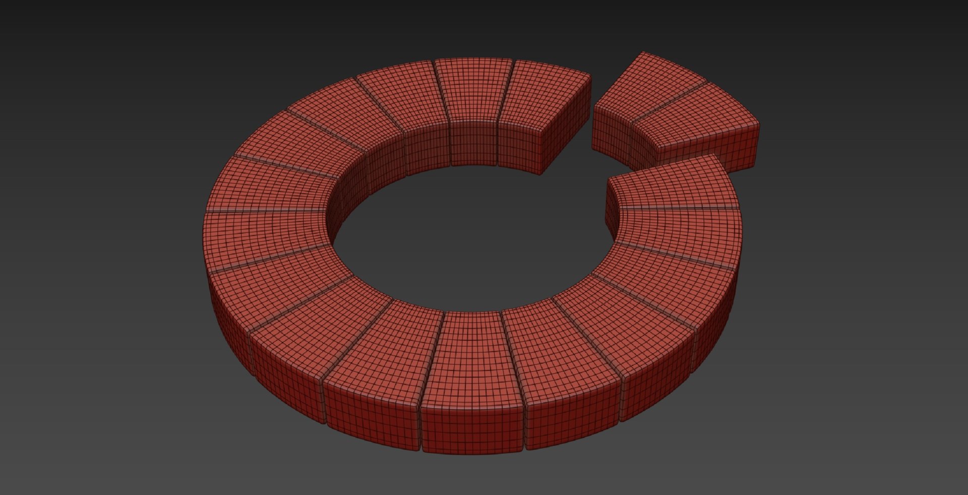 3D Pie Chart Model - TurboSquid 1866380