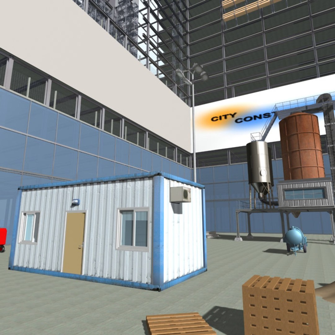 Construction Complex 3d Model