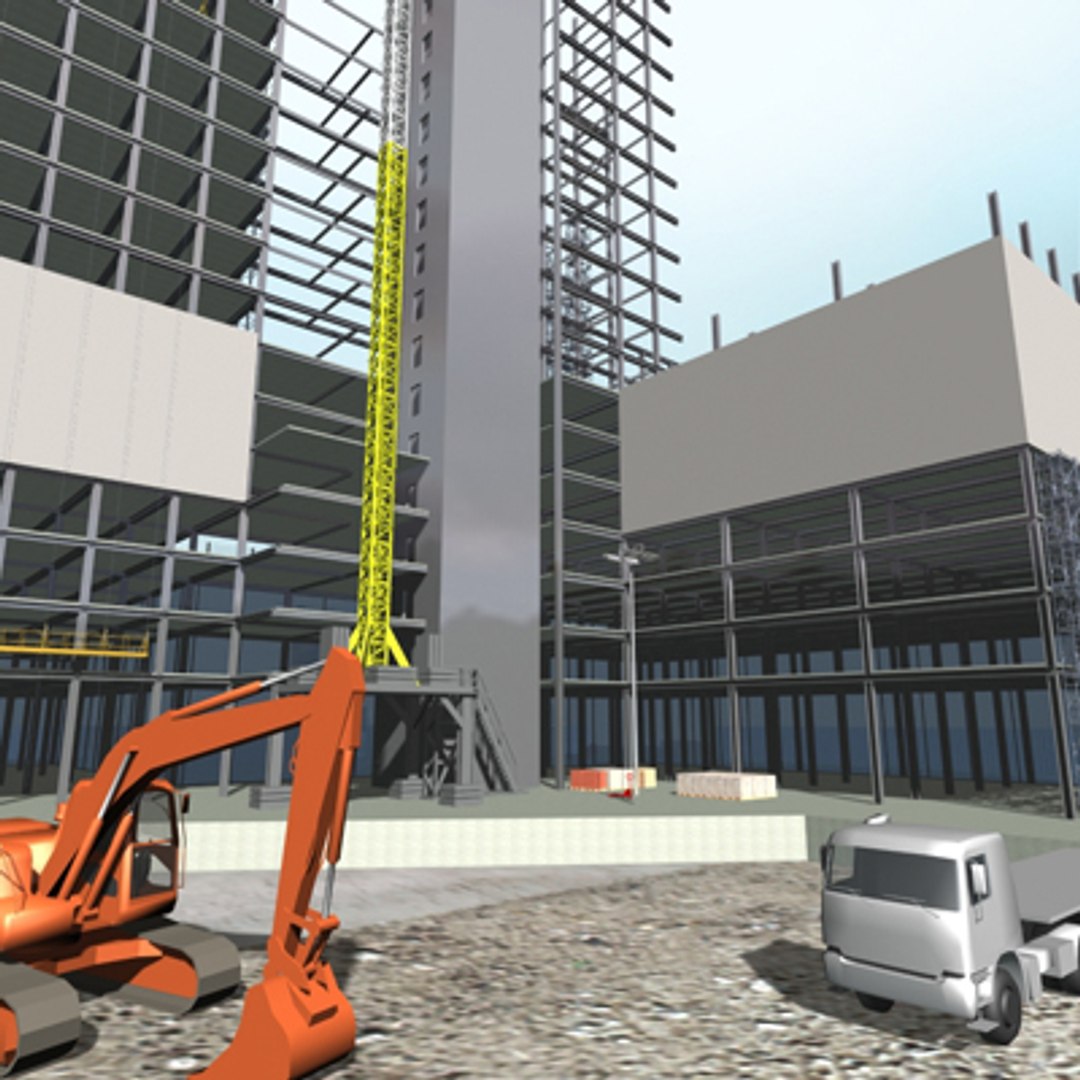 Construction Complex 3d Model