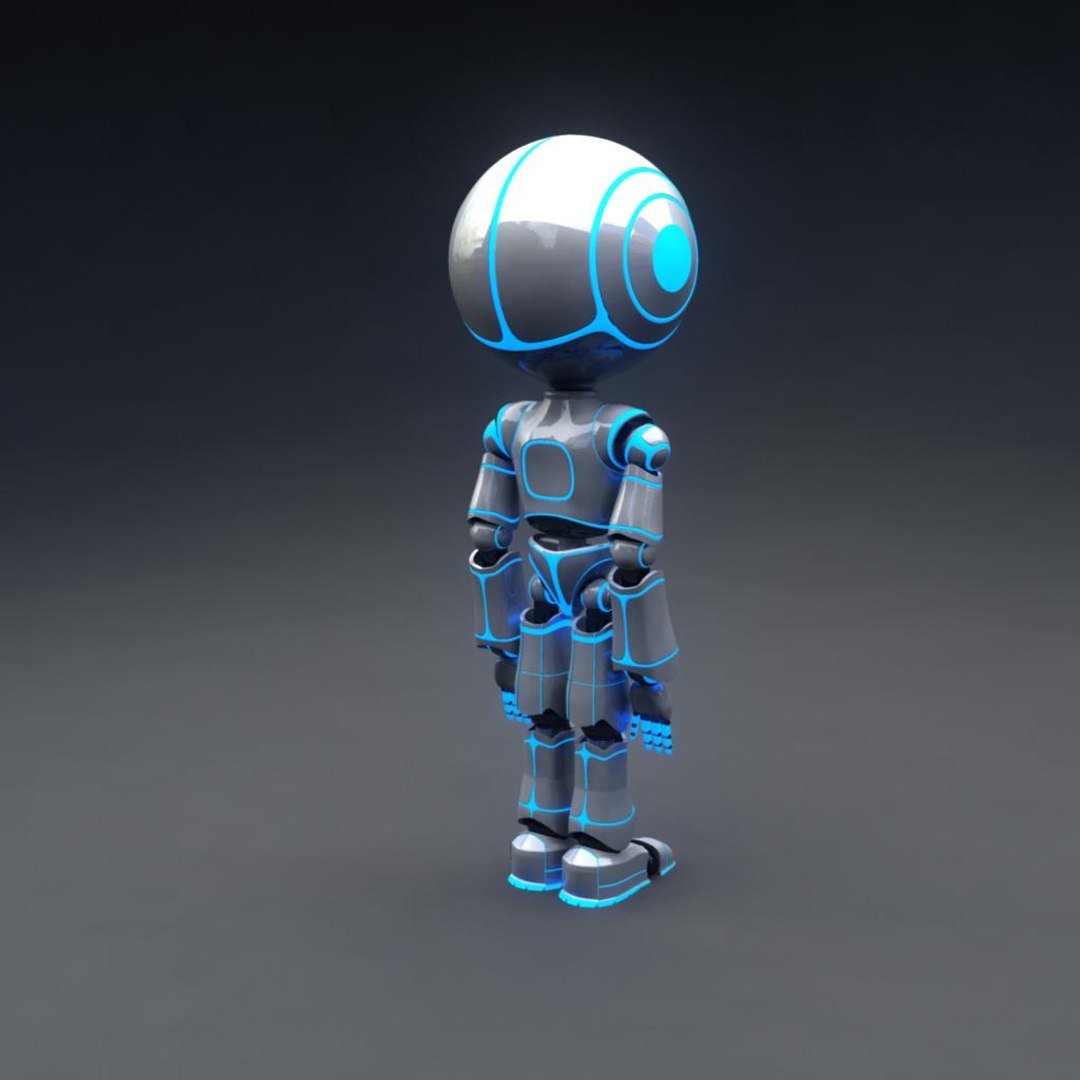 Robot Rigged 3D - TurboSquid 1186253