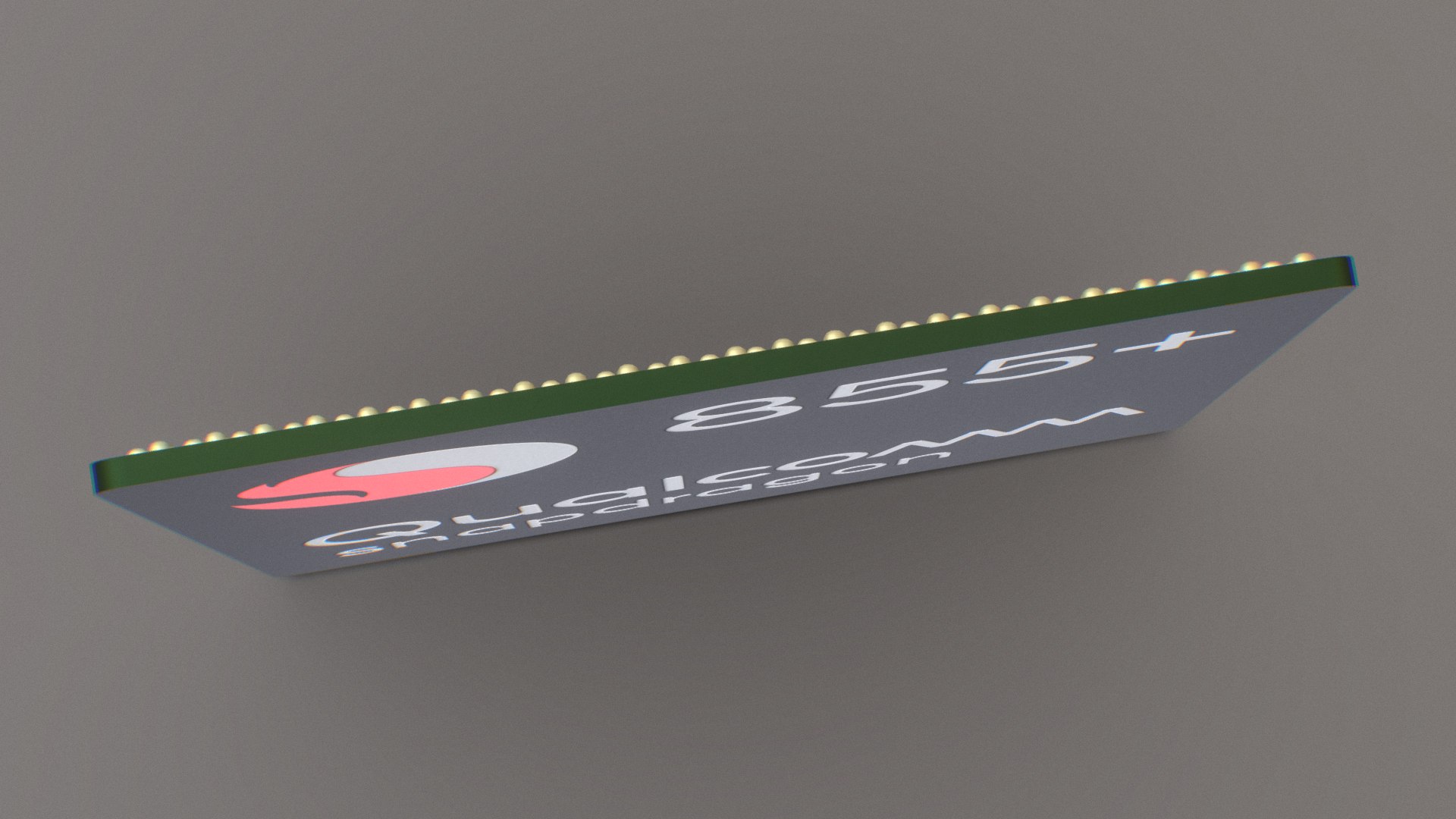 Qualcomm Snapdragon 855 Plus Processor 3D Model - TurboSquid 2376297