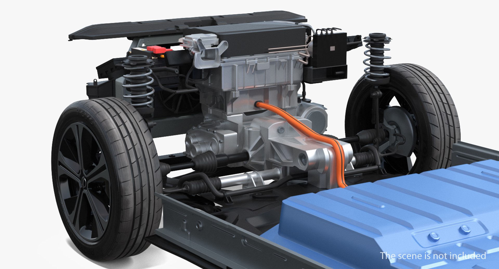 Nissan Leaf Engine 2 3D Model - TurboSquid 1426771