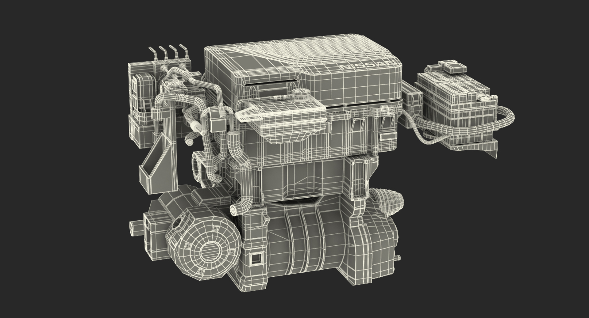 Nissan Leaf Engine 2 3D Model - TurboSquid 1426771