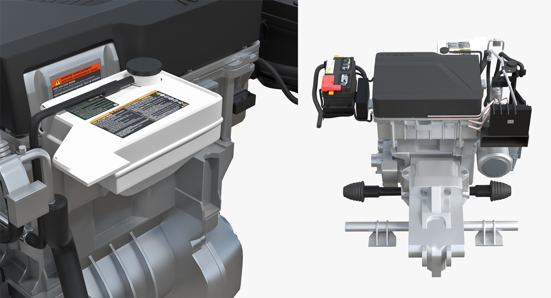 Nissan Leaf Engine 2 3D Model - TurboSquid 1426771