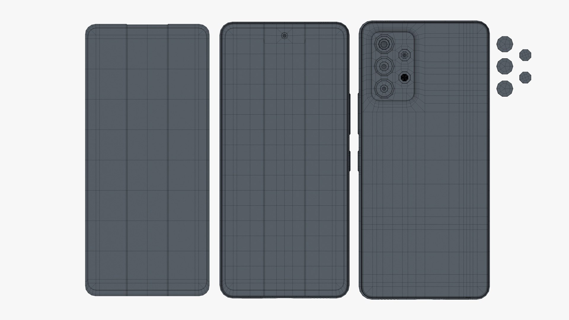 Samsung Galaxy A73 Mint 3D Model - TurboSquid 1871794