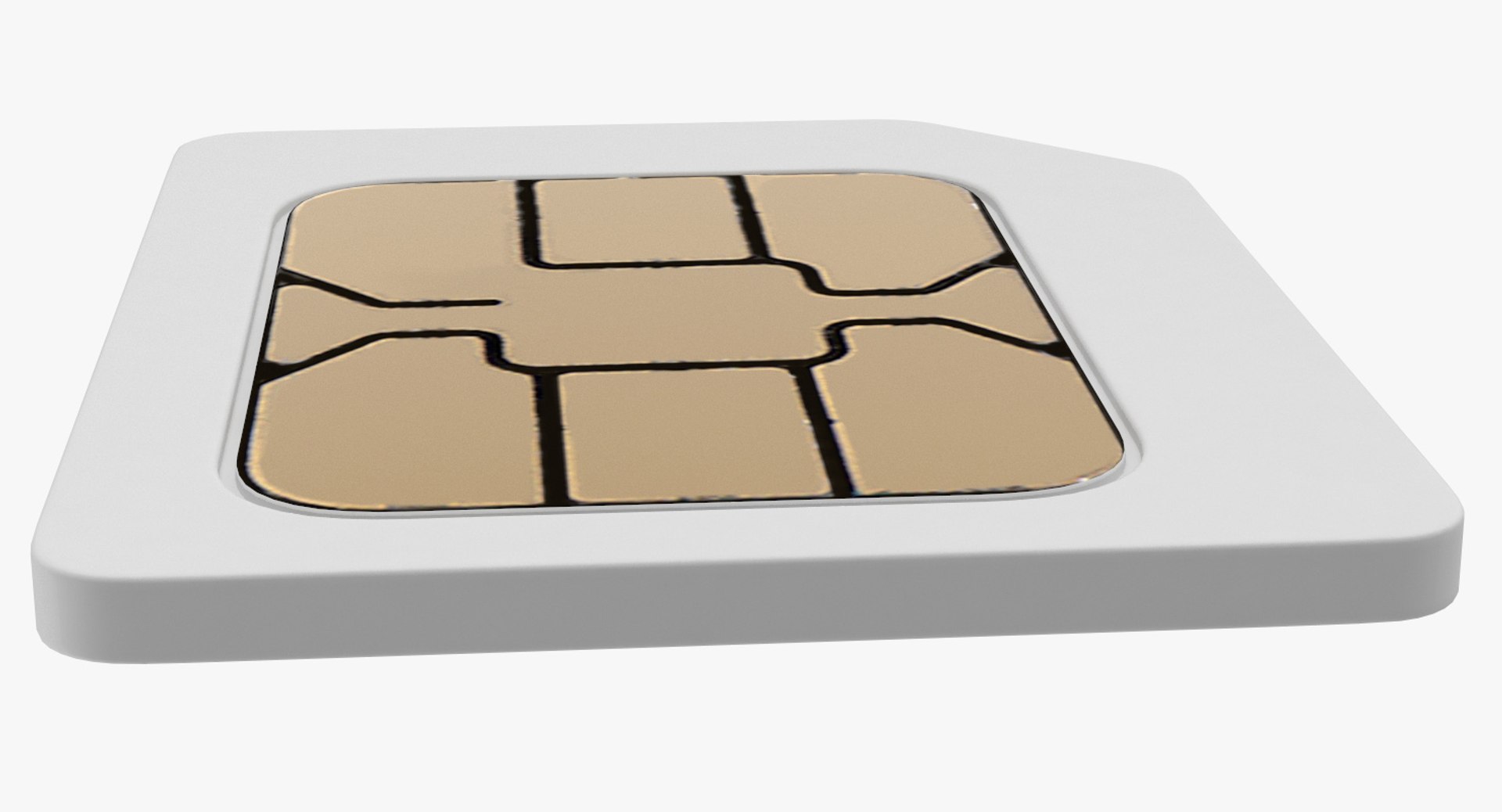 Micro Sim Card 3D Model - TurboSquid 1329633