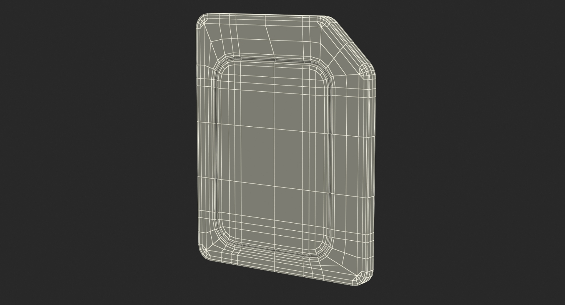 Micro Sim Card 3D Model - TurboSquid 1329633
