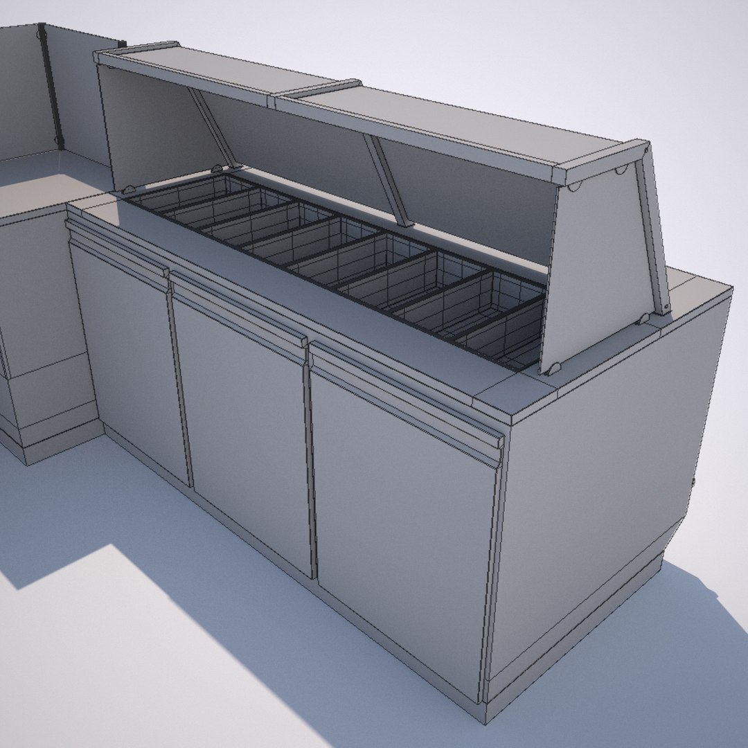 Cold Sandwich Case 3d Model