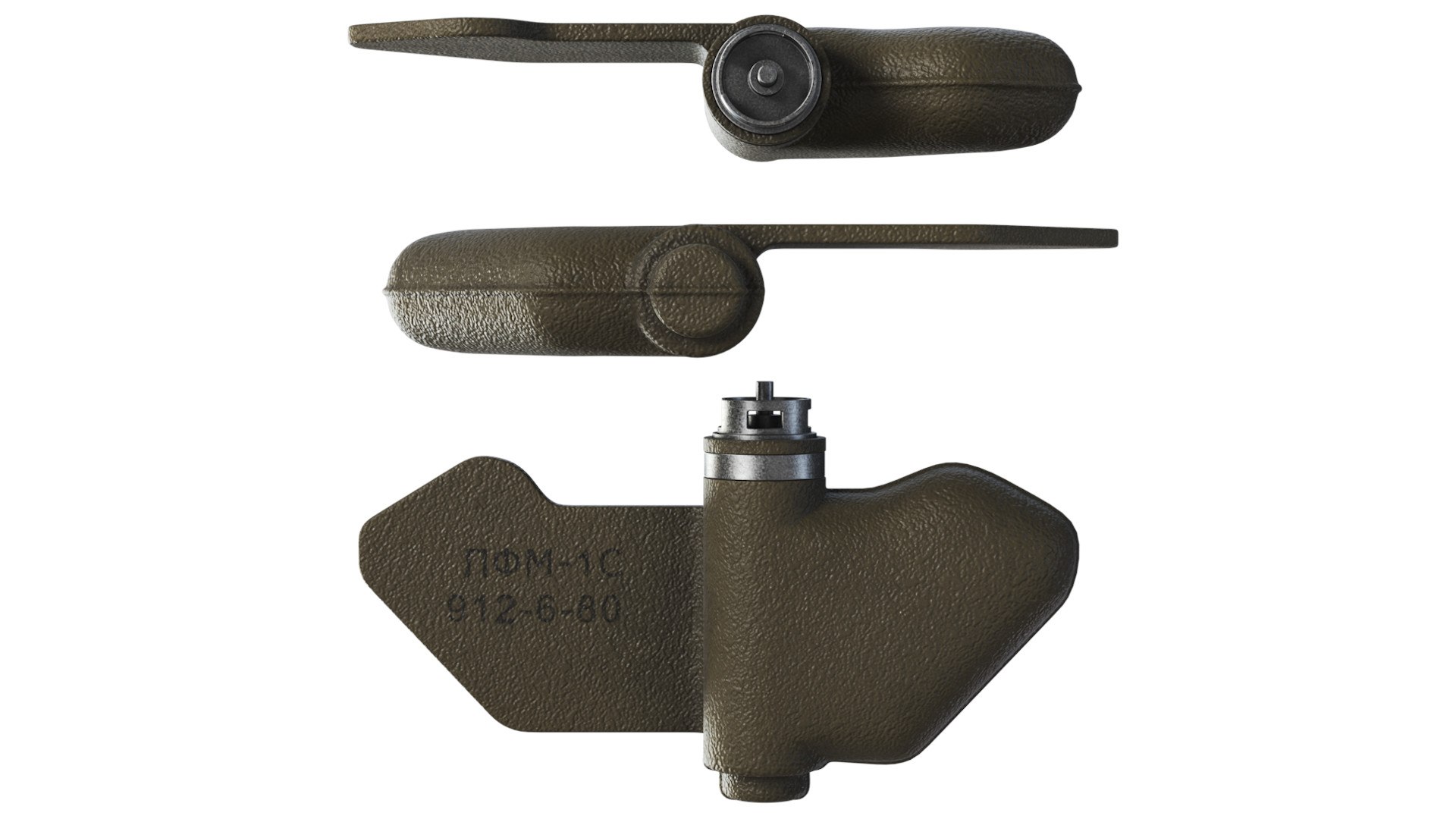 PFM-1S Petal Mine 3D - TurboSquid 1959070