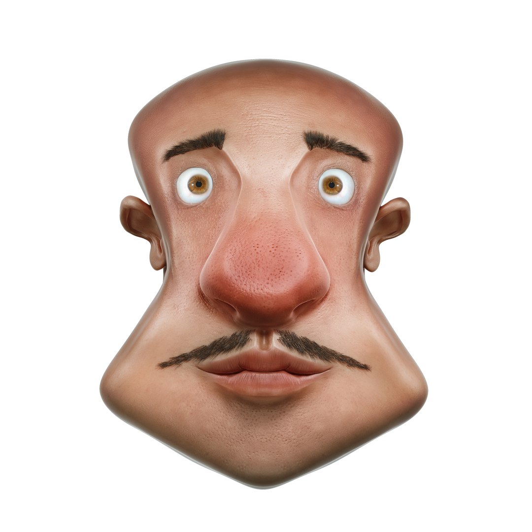 max toon character face head