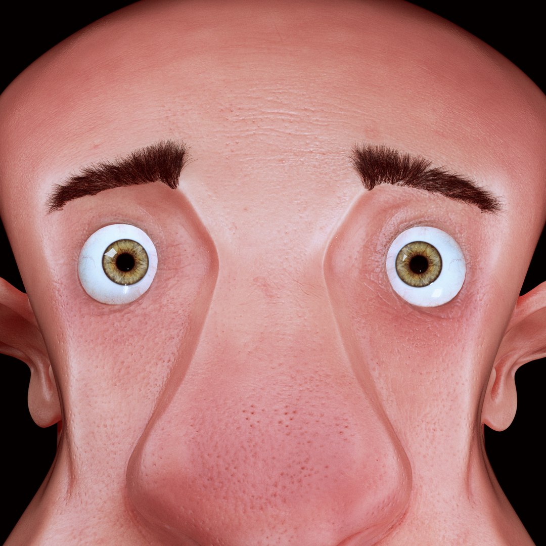 max toon character face head