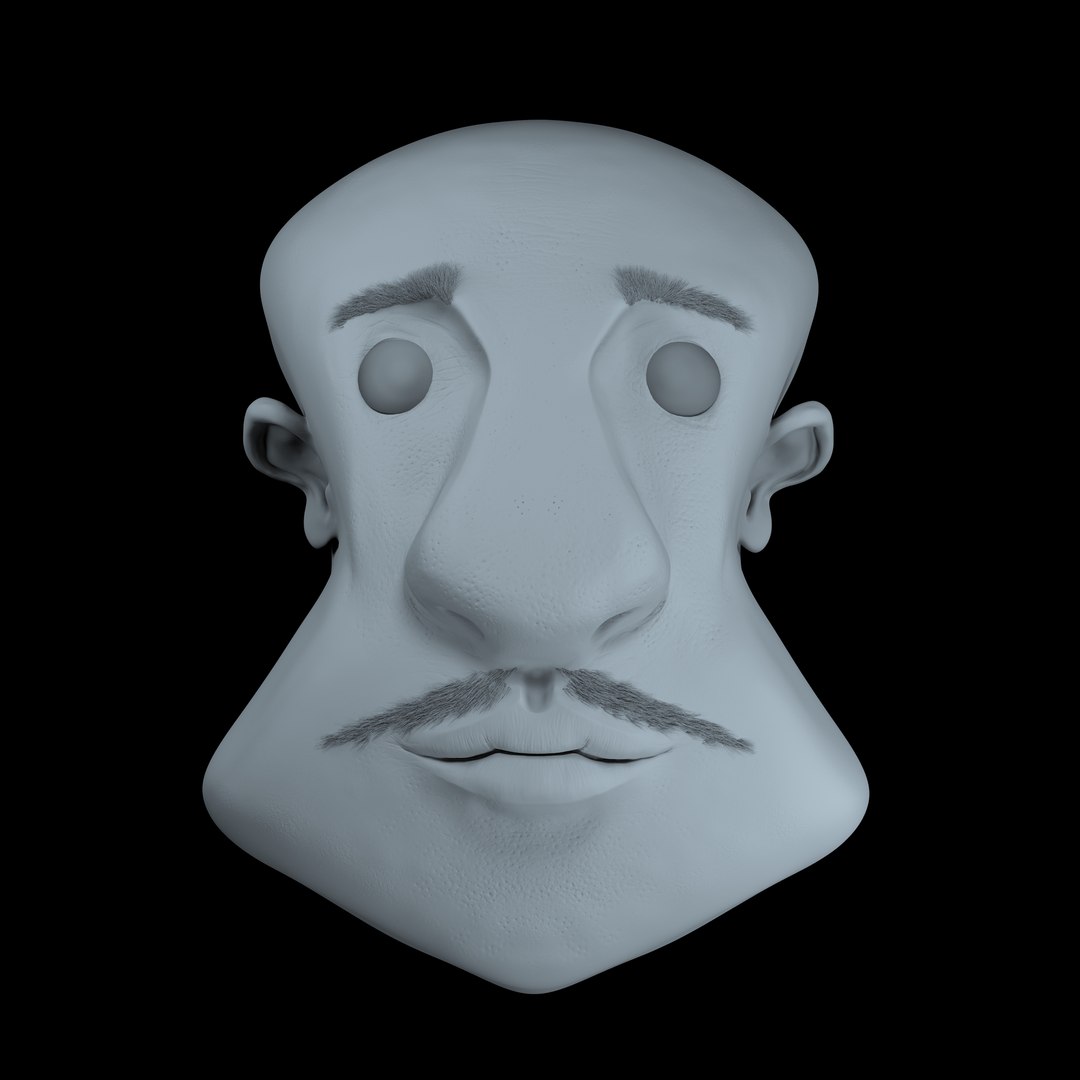 max toon character face head
