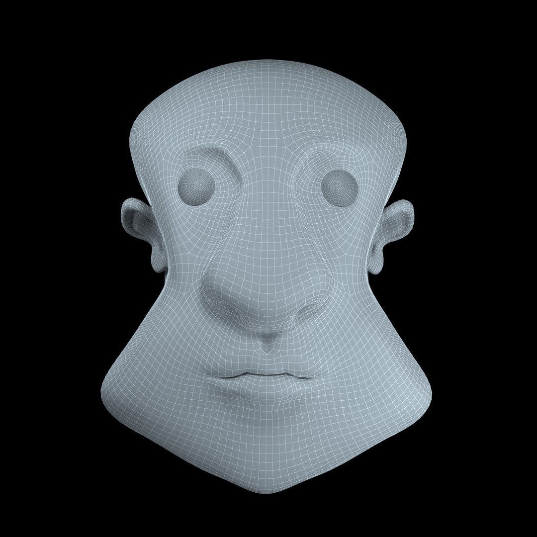 max toon character face head