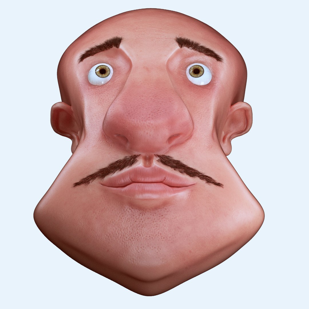 max toon character face head