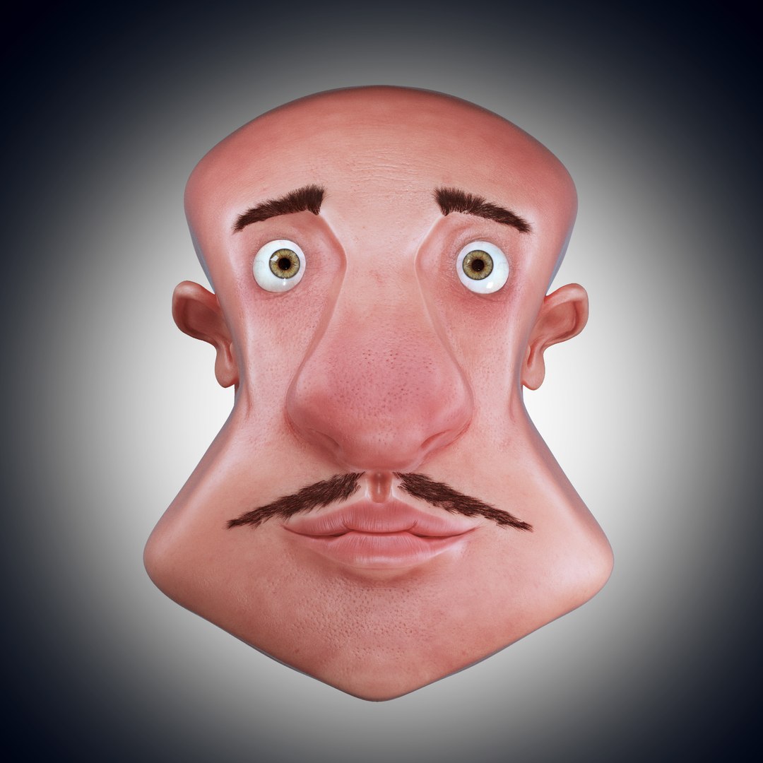 max toon character face head