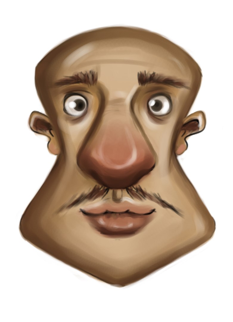 max toon character face head