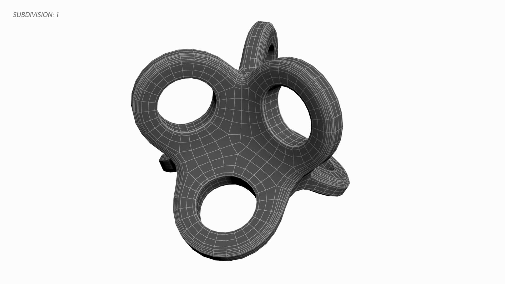3D Model 3-D Rigging Plate V2 - TurboSquid 2417913