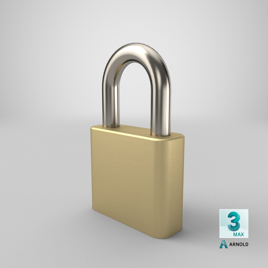 3D Model Padlock - TurboSquid 1862573