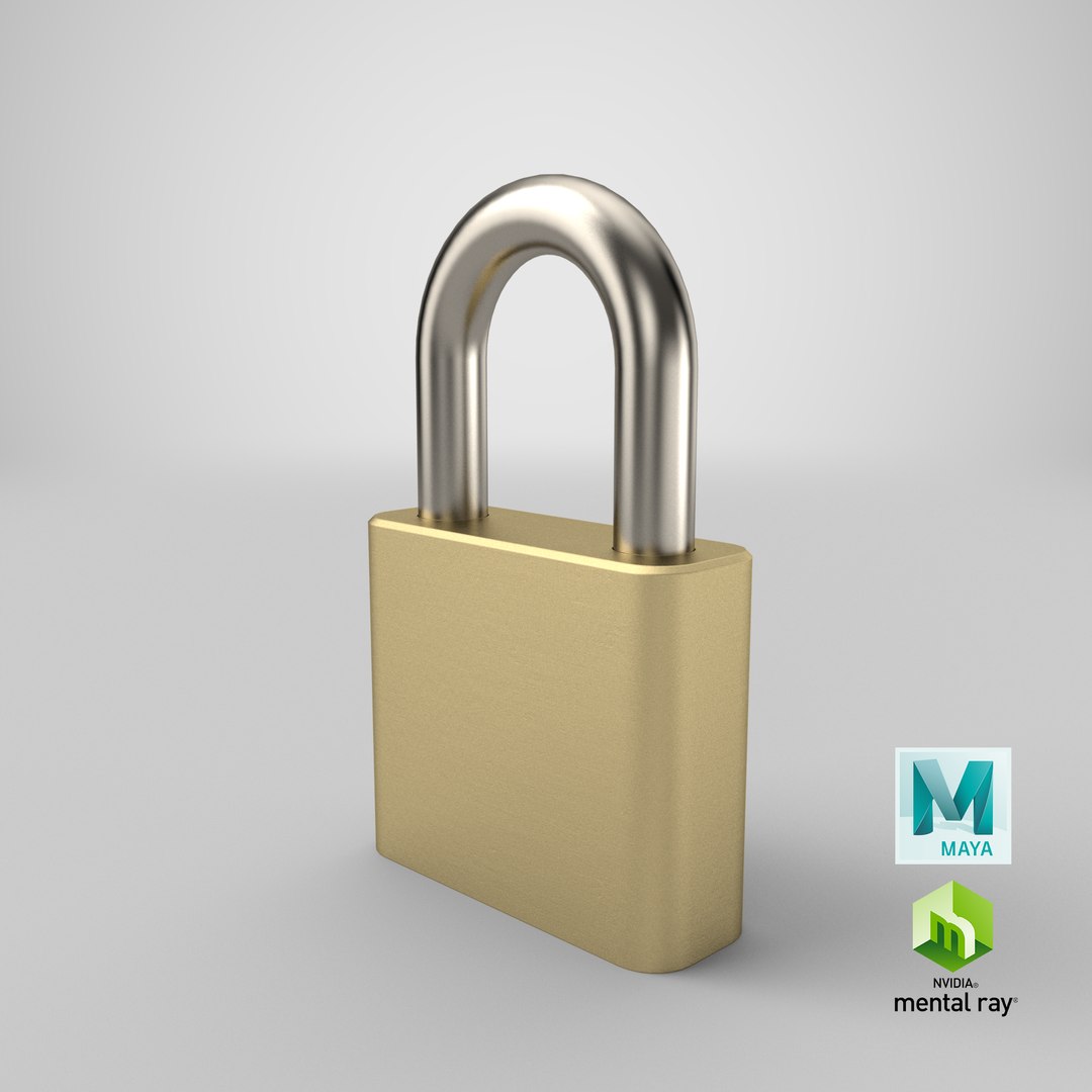 3D Model Padlock - TurboSquid 1862573