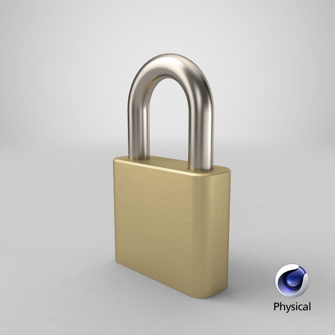 3D Model Padlock - TurboSquid 1862573