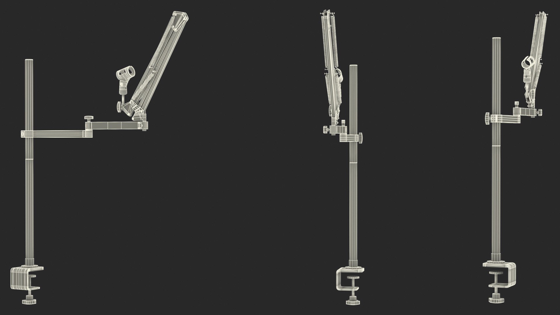 Adjustable Flexible Mic Arm Boom Stand ULANZI 3D Model - TurboSquid 1993628