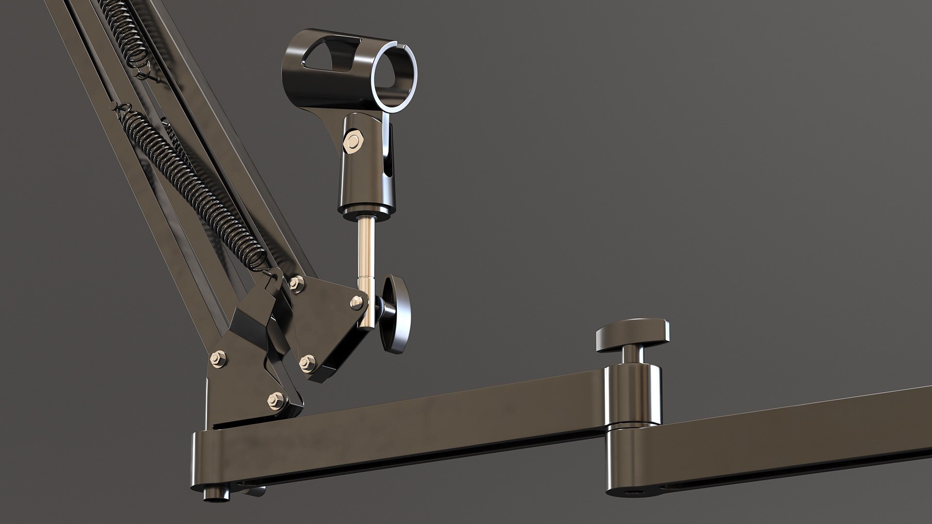 Adjustable Flexible Mic Arm Boom Stand ULANZI 3D Model - TurboSquid 1993628